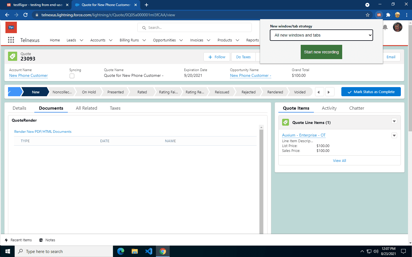 testRigor Eases Salesforce Testing - SalesforceDevops.net