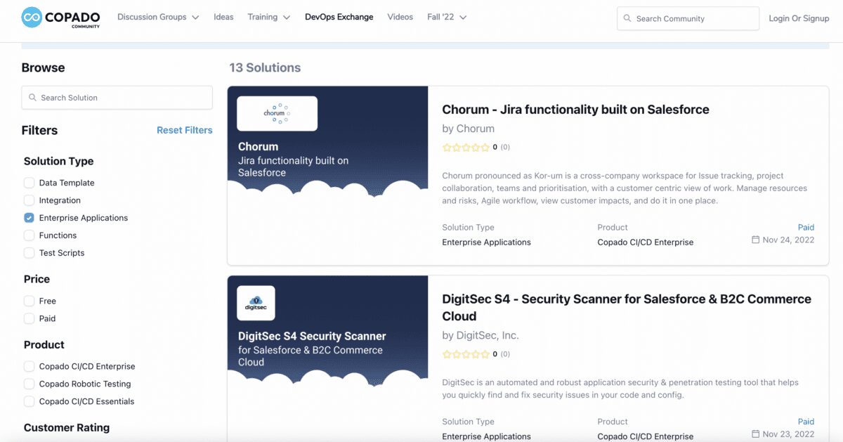 Copado DevOps Exchange Launches - SalesforceDevops.net