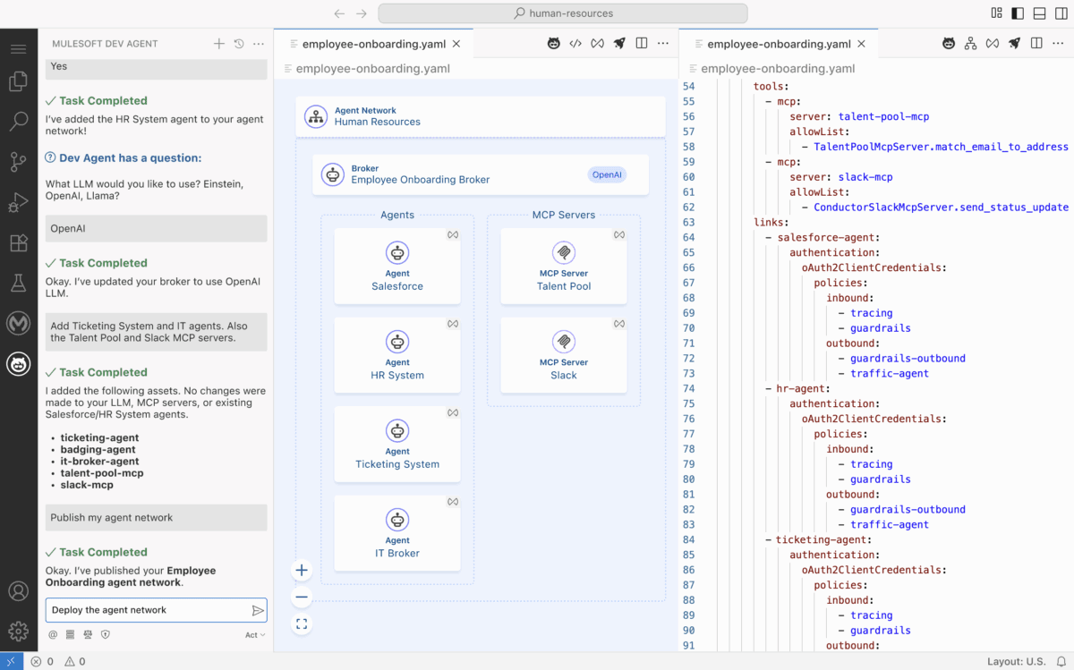 MuleSoft Agent Fabric: Turning AI Agents Into Enterprise Infrastructure ...